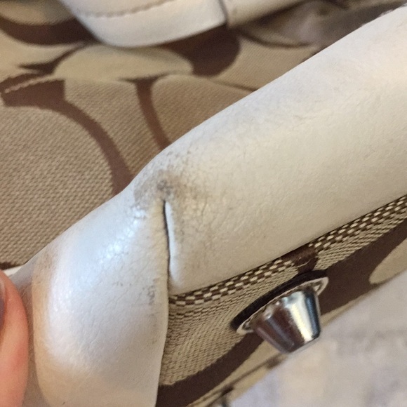 Coach | Bags | Coach Hampton Large Signature Python Handbag | Poshmark